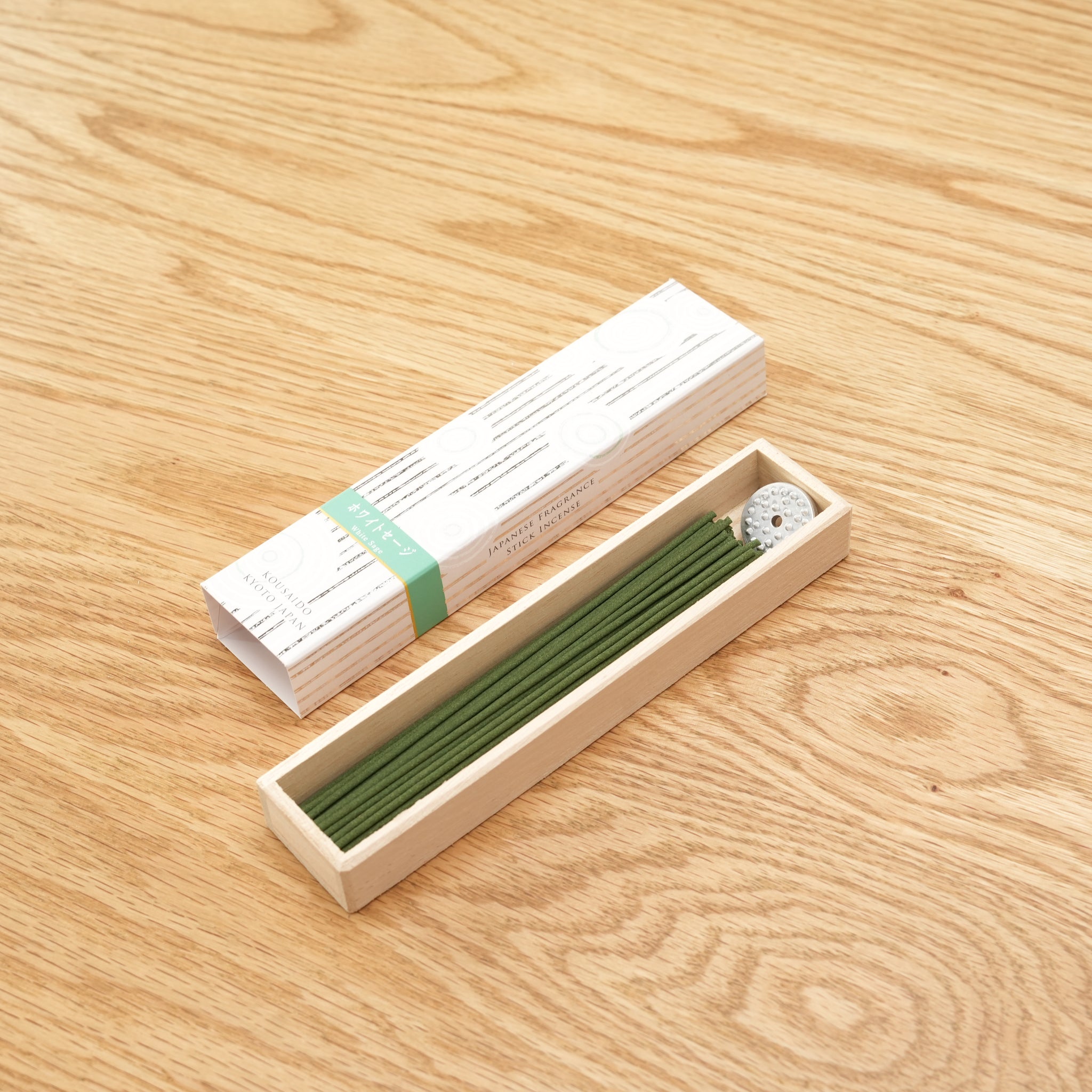 Hyakuranko White Sage Incense - Holy Herb Aroma | Made in Japan