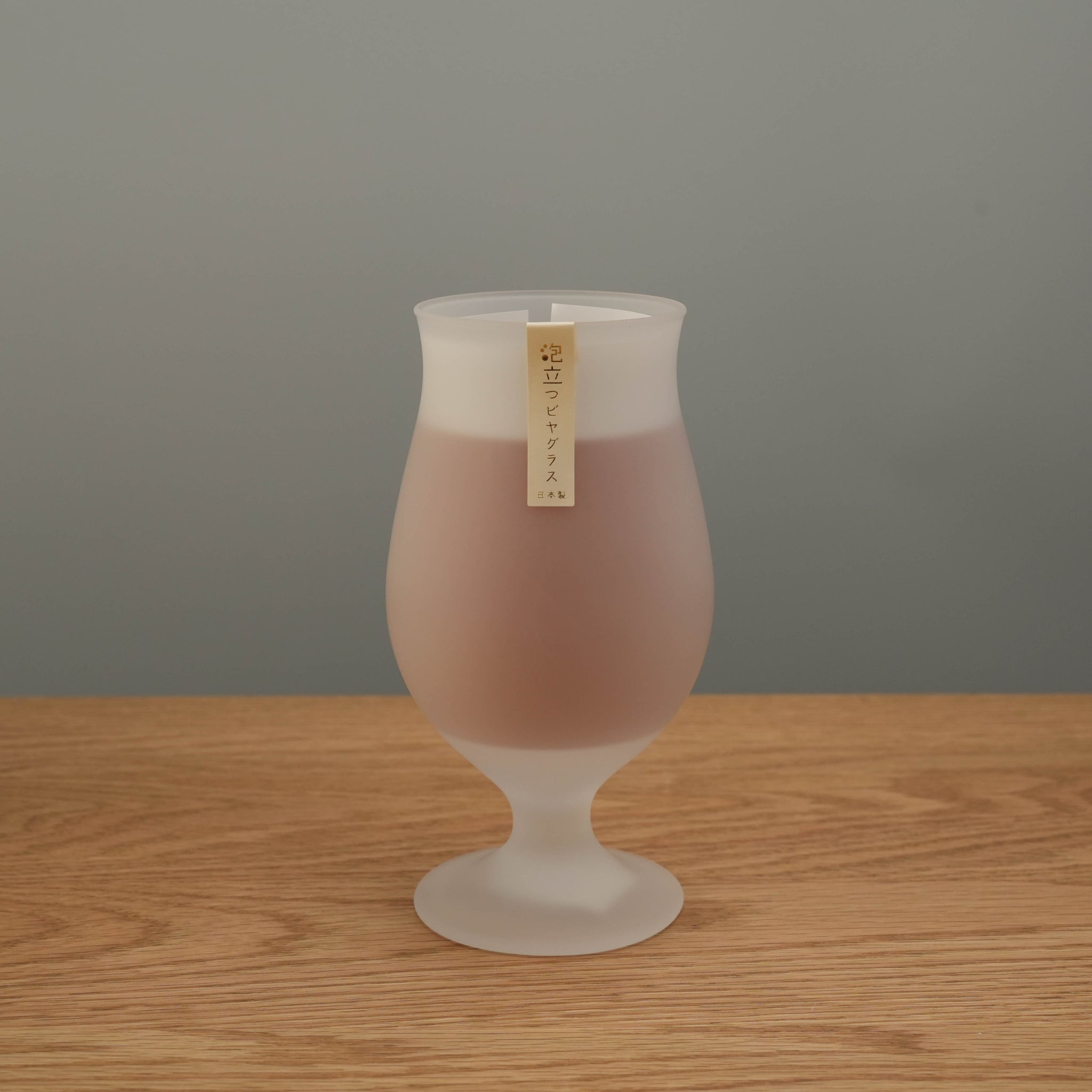 Toyo-Sasaki Beer Glass - Frosted Glass Foam Creator | Made in Japan